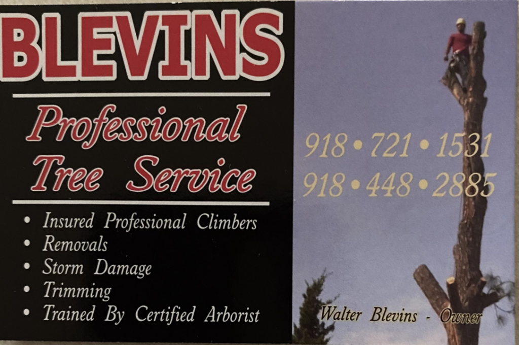 Blevins Professional Tree Service LLC - Choctaw Nation Small Business ...